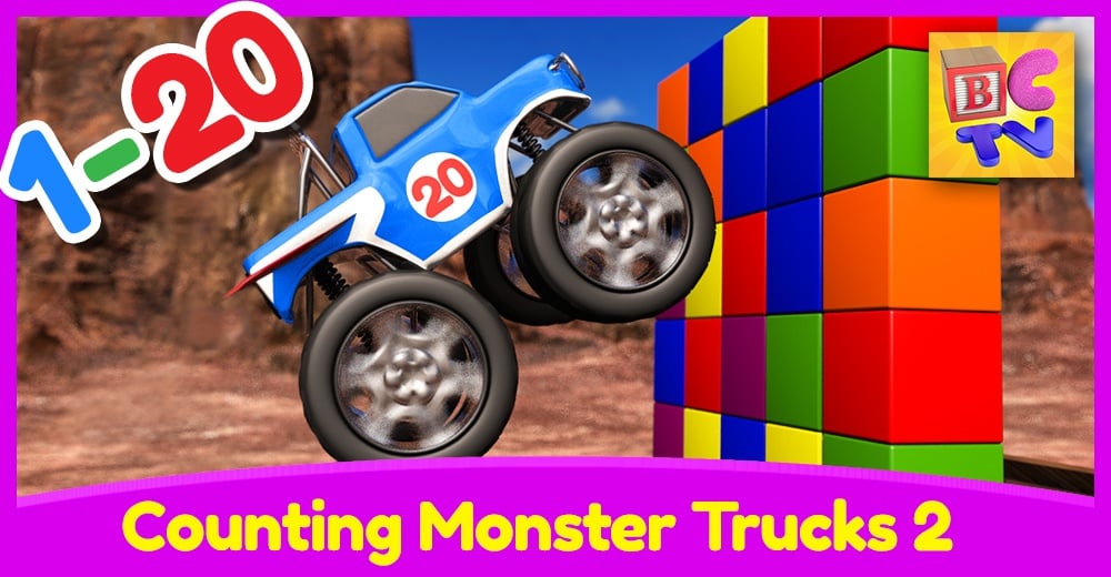 Download Counting Monster Trucks 2 by Brain Candy TV