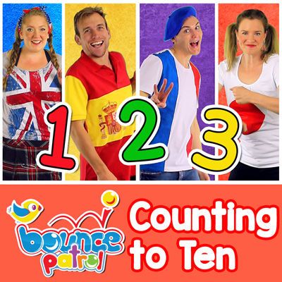Download Counting to Ten (in 4 Languages) by Bounce Patrol